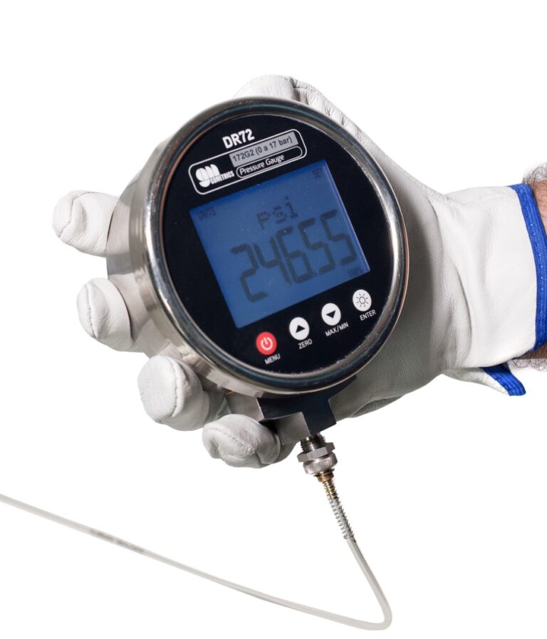 DR72 Digital manometer - Gometrics Instruments Calibration